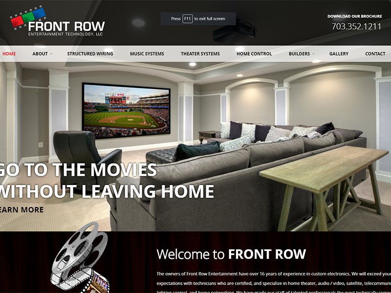 Front Row - Robintek: Columbus Website Design, Graphic Design & SEO Company