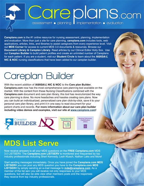 Careplans.com Flyer Design - Robintek: Columbus Website Design, Graphic Design & SEO Company