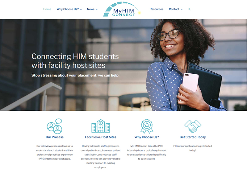 My HIM Connect - Robintek: Columbus Website Design, Graphic Design ...
